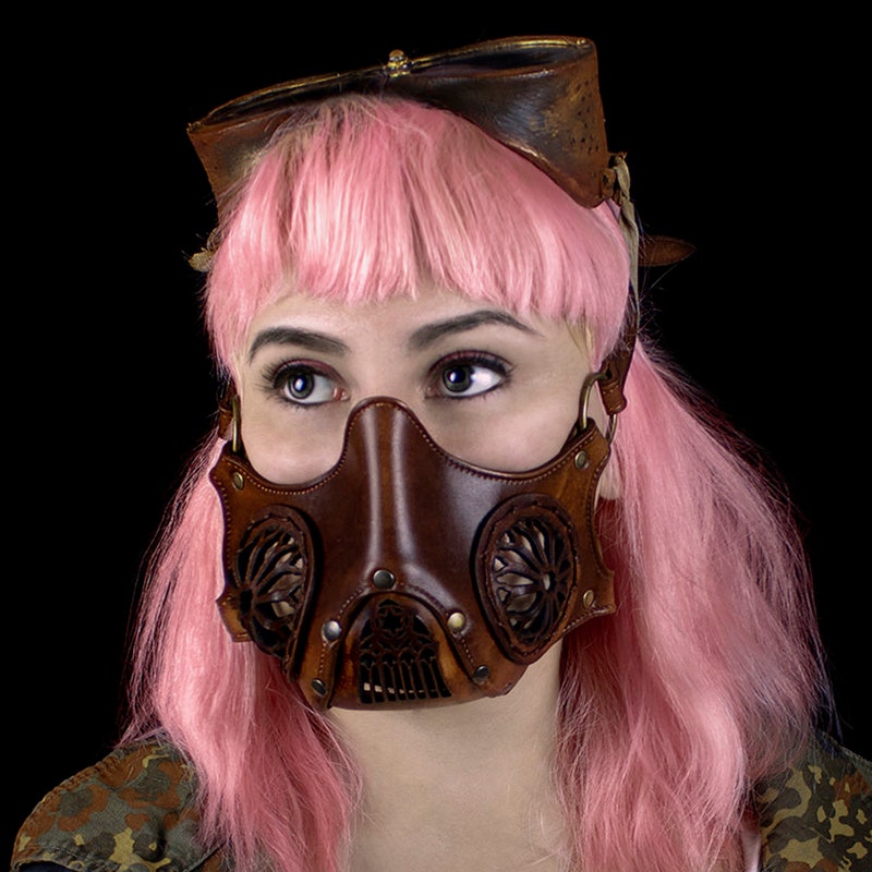 Steampunk Gas Mask - Etsy