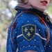 Medival Belt Pouch Larp. Leather Bag With Custom Shields. - Etsy