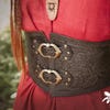 Viking Fantasy Style Leather Shoulder Pad for Larp and Cosplay. Viking ...