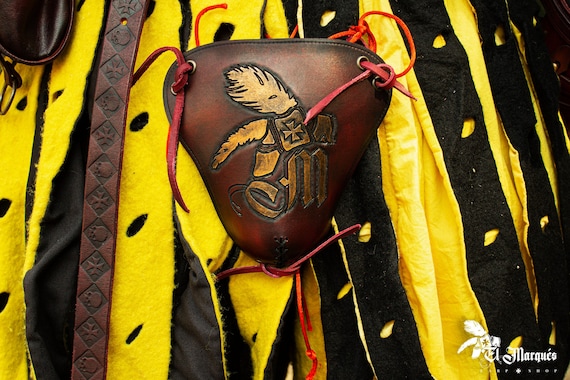 Personalized Leather Codpiece. Medieval Armor Piece for Larp - Etsy
