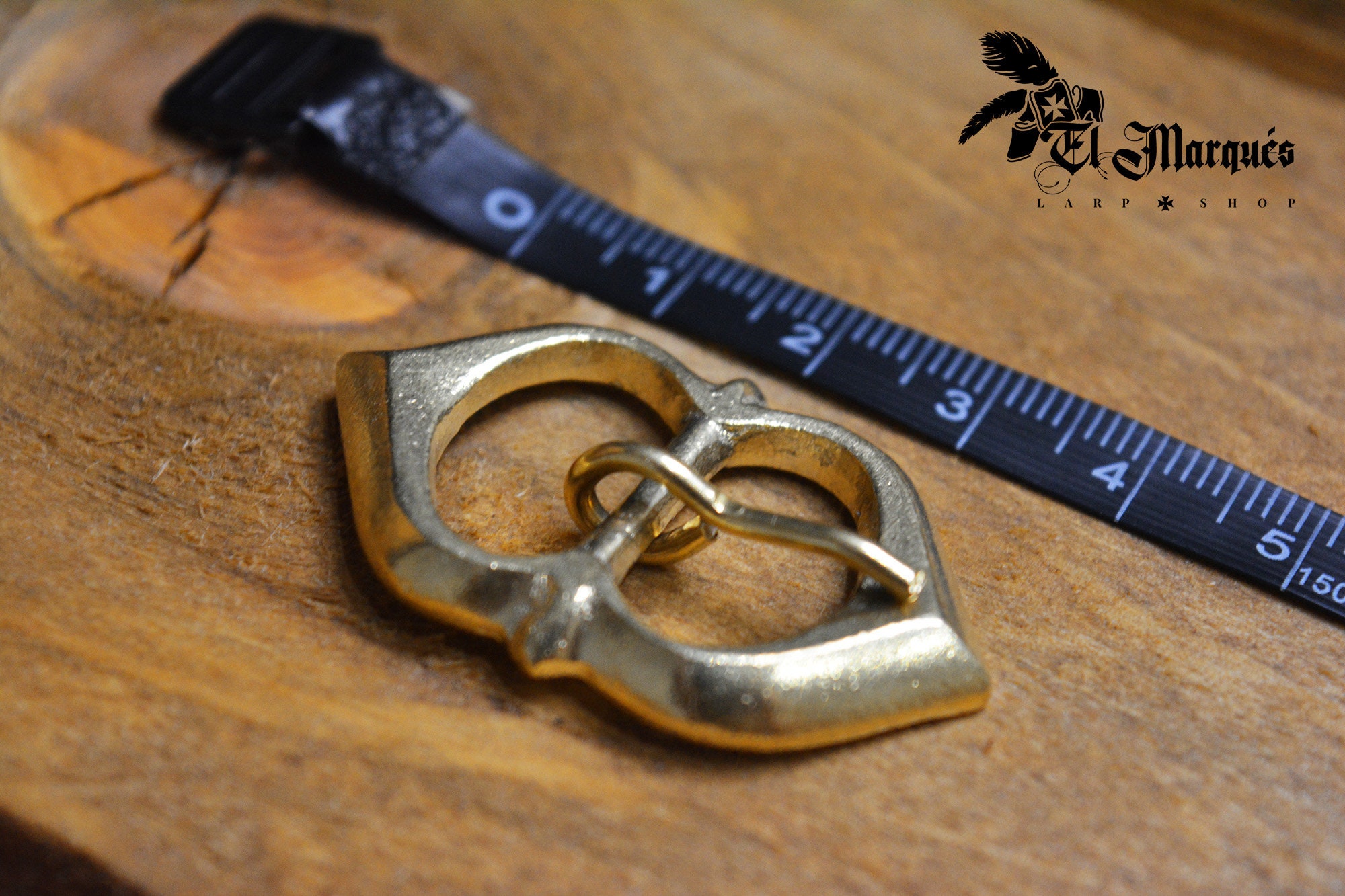 Solid Brass Buckle for DIY Fantasy Armor or Medieval - Etsy