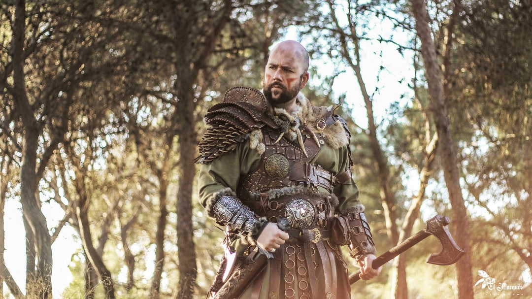 Complete Viking Armor FULL SET Leather Armor for Larp - Etsy