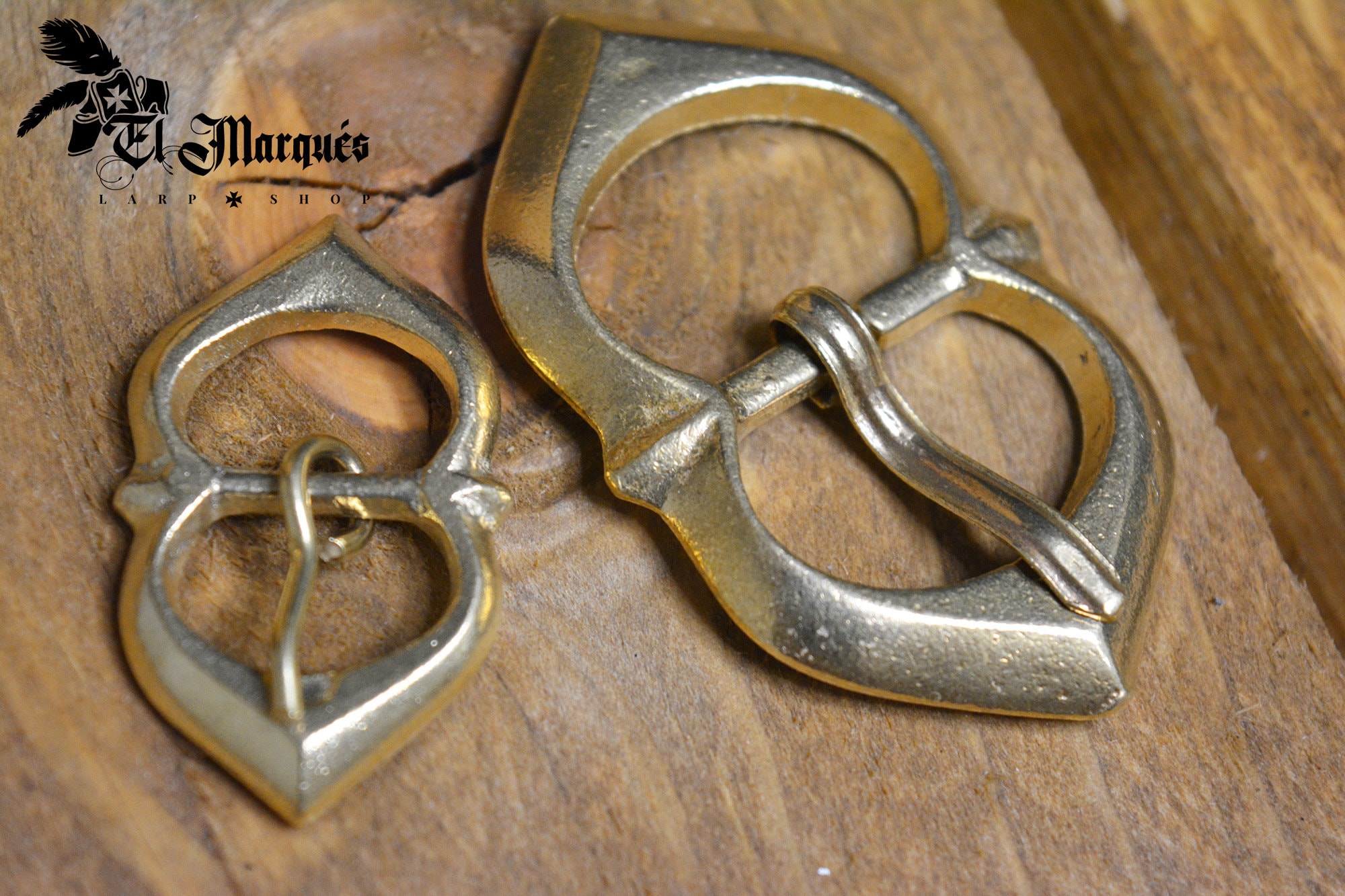 Solid Brass Buckle for DIY Fantasy Armor or Medieval - Etsy