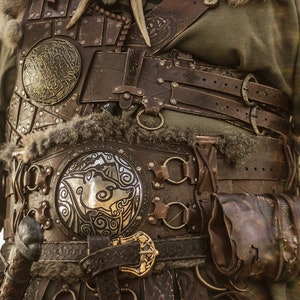 Complete Viking Armor FULL SET Leather Armor for Larp - Etsy