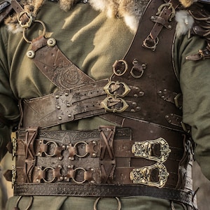 Complete Viking Armor FULL SET Leather Armor for Larp - Etsy