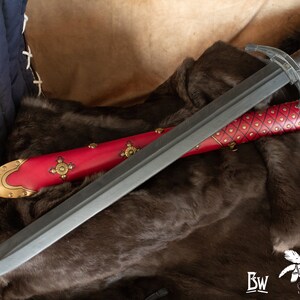 Handmade Leather LARP Sword Sheath, Renaissance Knight Outfit - Etsy