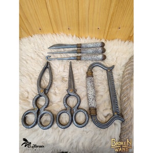 LARP Healer Foam Tools Set - Foam Medical Equipment for Live Action ...