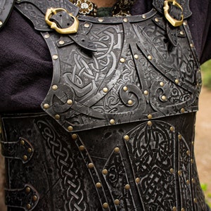 Viking Armor. Black Fantasy Armor Inspired by the God Baldur - Etsy