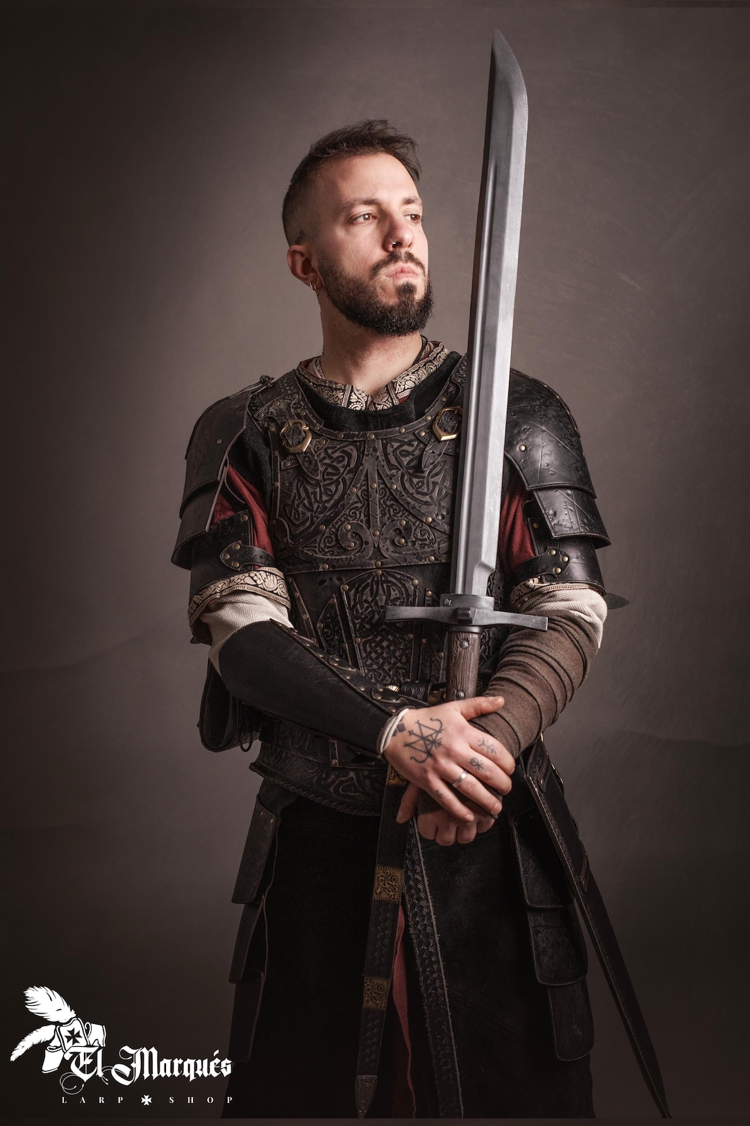 LARP Foam Weapon Long Messer Model - Etsy