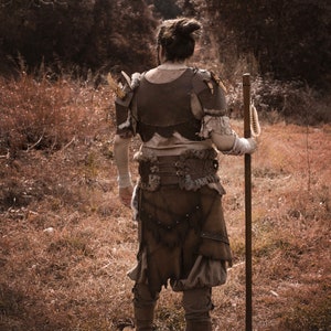 Handmade Leather LARP Armor Set: Barbarian Berserker Costume - Etsy