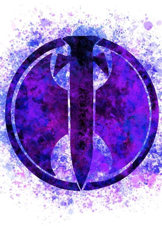 Huntress Splatter Symbol - Etsy