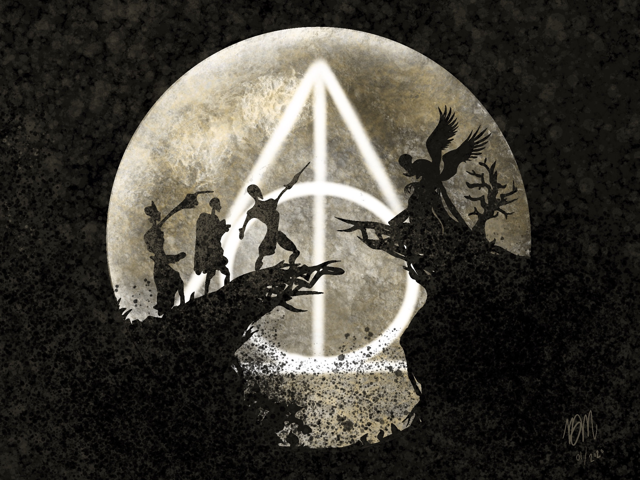 Deathly Hallows Three Brothers