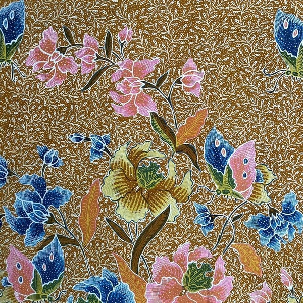 Indonesian Batik Fabric - Etsy