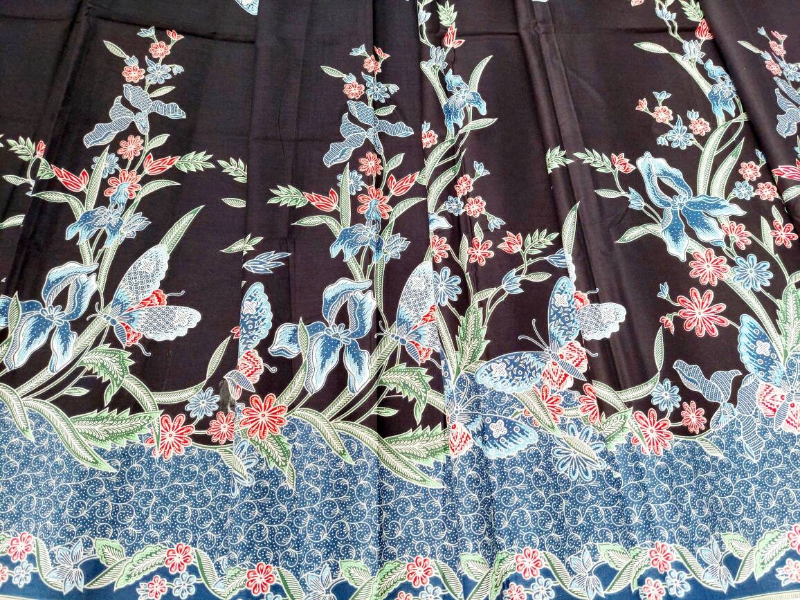 Juliet Rose in Yellow Authentic Liem Ping Wie Indonesian Batik ...