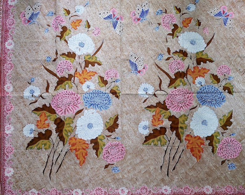 Galaran Bouquets BATIK TULIS Pekalongan, Asian Traditional Textiles ...