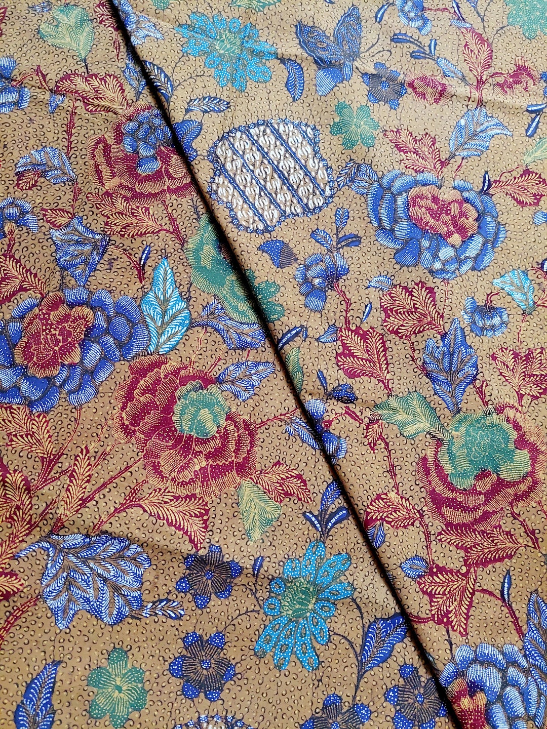 1970s Semarang VINTAGE BATIK TULIS Indonesia, Sekar Jagad Motif Batik ...