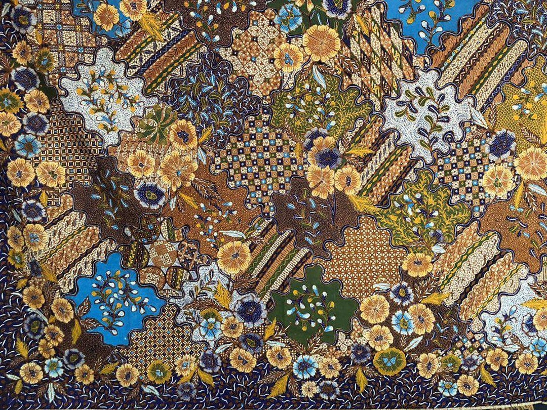 1950s Authentic Djawa Baroe VINTAGE BATIK TULIS Indonesia, Pagi Sore ...