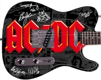 Signed Acdc Poster - Etsy
