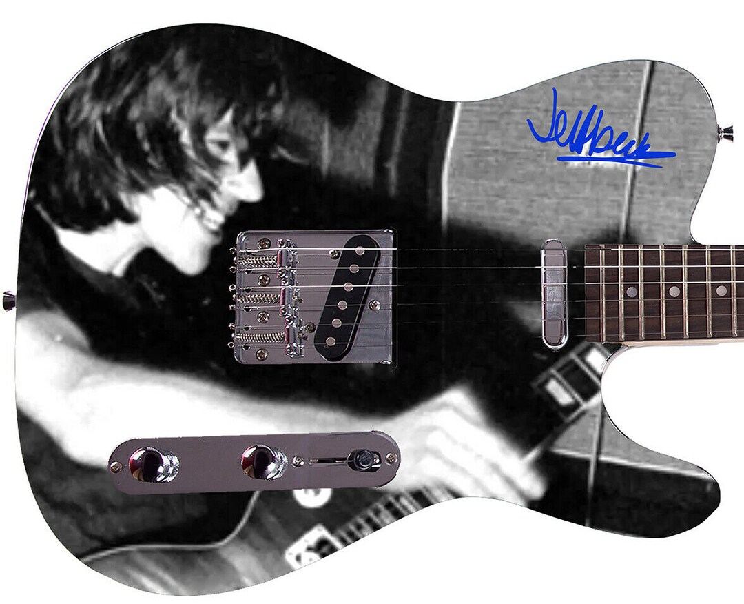 Jeff Beck Autographed Photo Guitar - Etsy