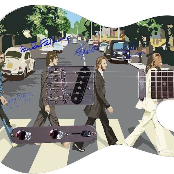 Beatles Autographed Poster - Etsy