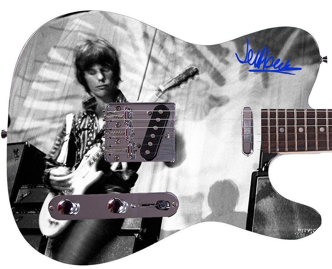 Jeff Beck Concert Autographed Photo Guitar - Etsy