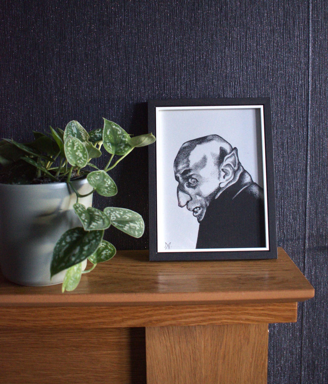 Nosferatu Art Print | Horror Art Prints | Gothic Home Decor - Etsy
