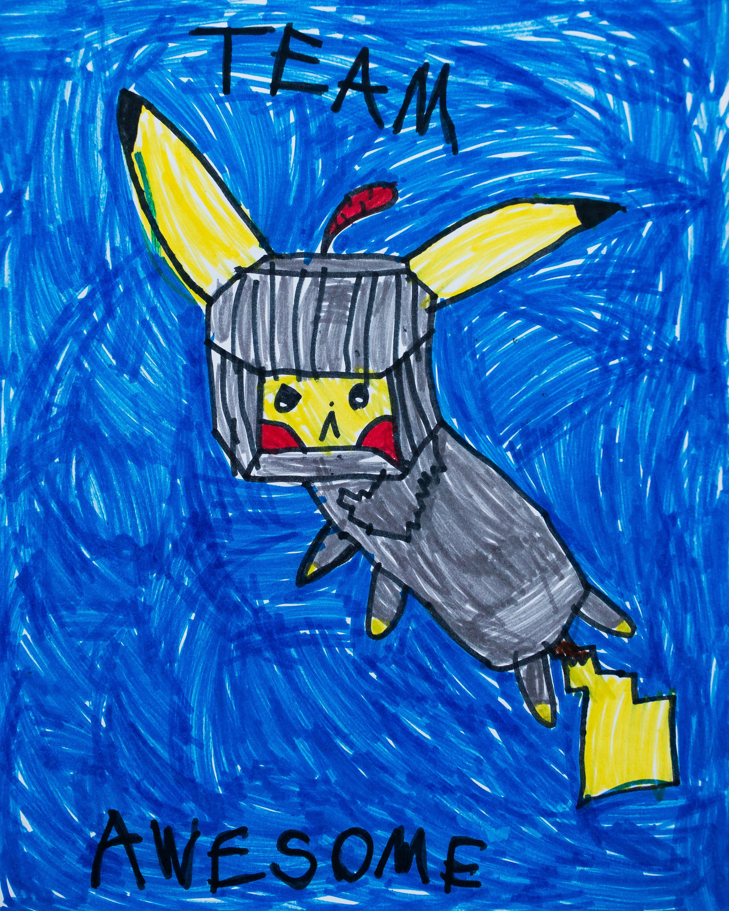 Pokemon Pikachu Drawing