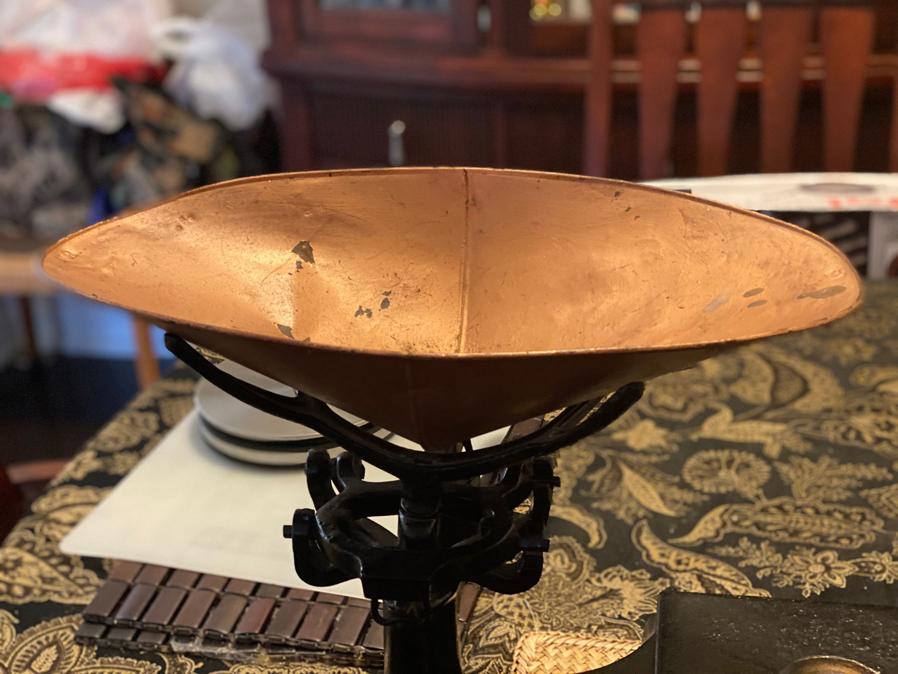 Rare Find Vintage Gurney Hamilton Cast Iron Platform Counter Scale and ...