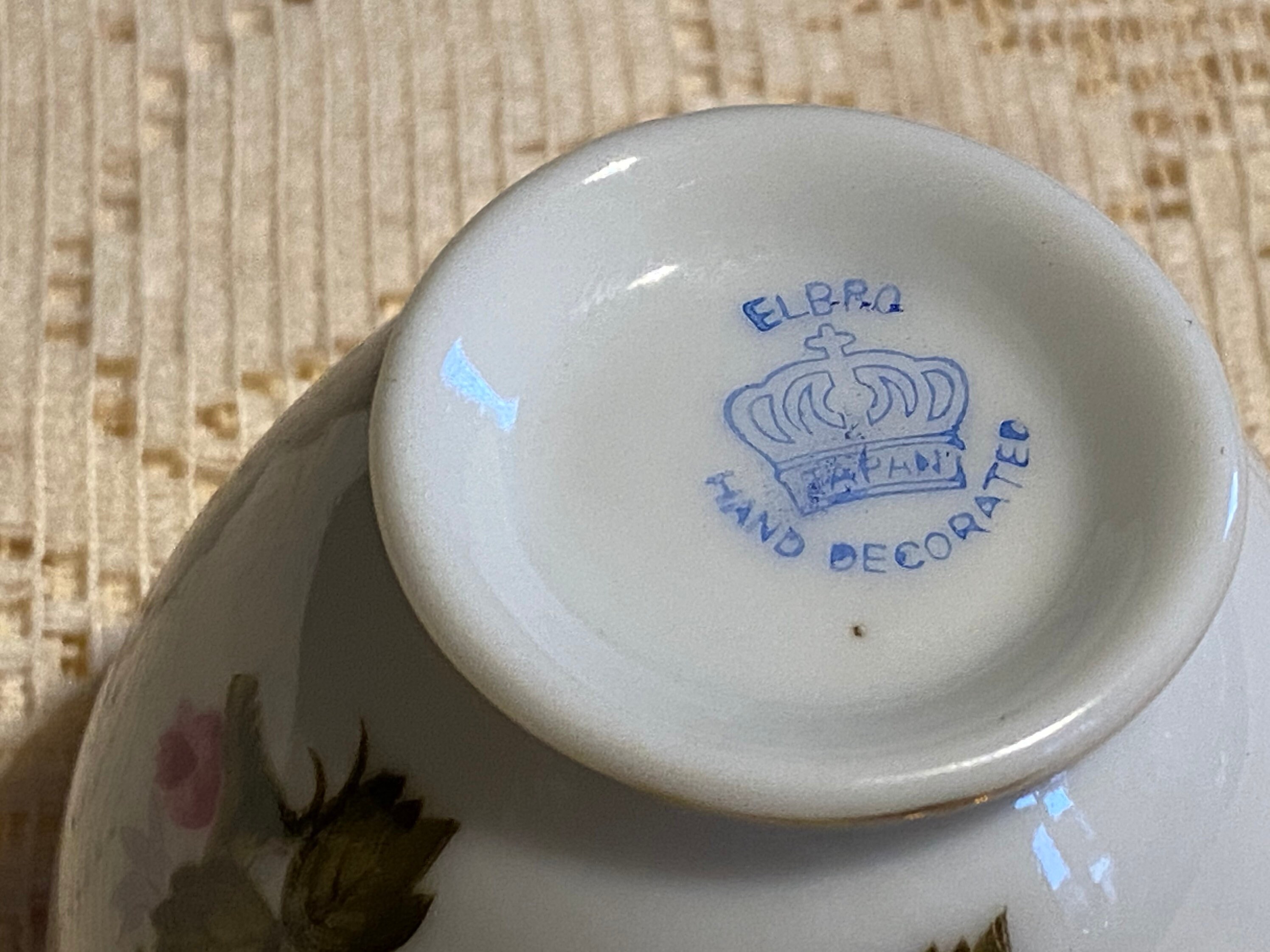 Elbro Japan Beautiful Tea Cup and Saucer Set - Etsy