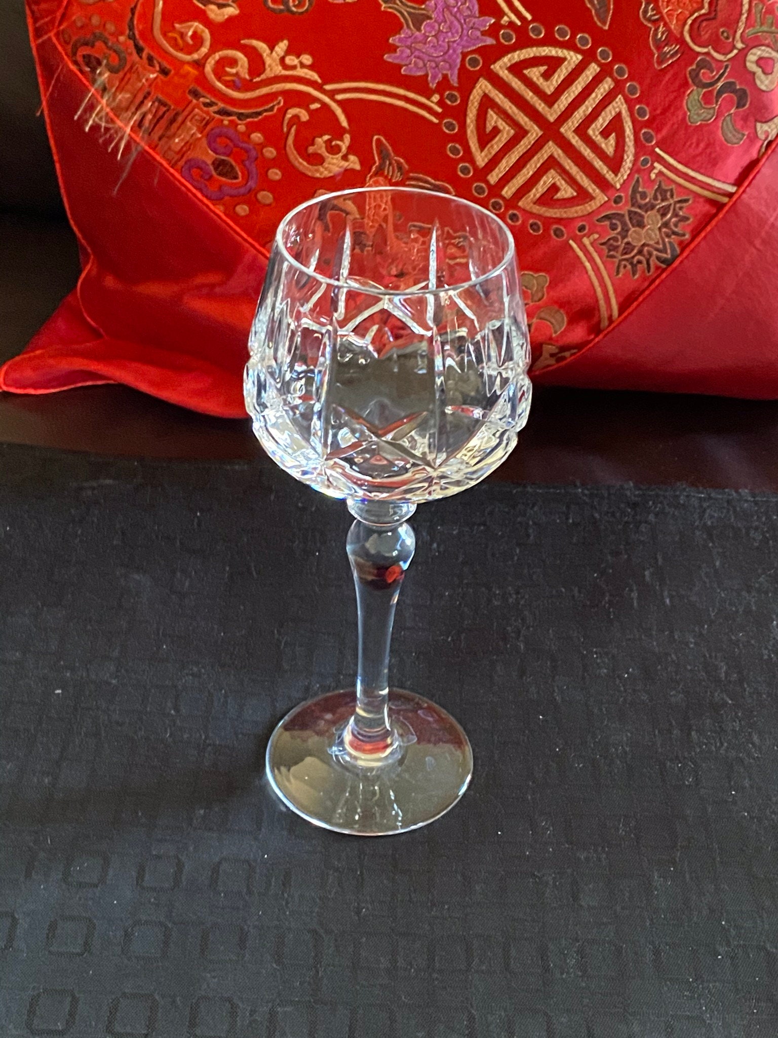 Imperial Crystal Design Clara Solid Heavy Led Crystal Wine Glasses ...
