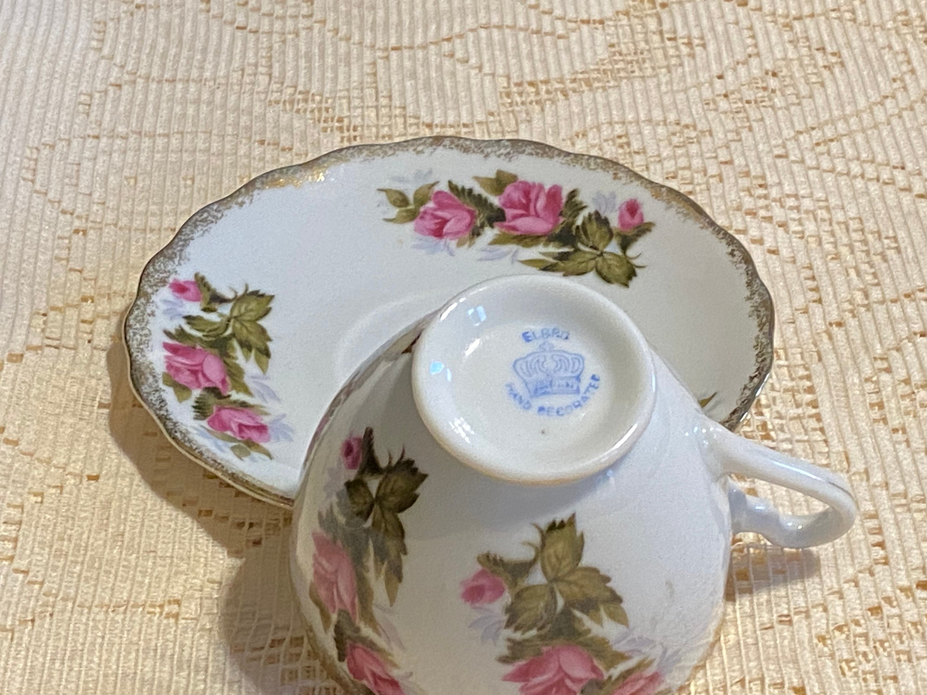 Elbro Japan Beautiful Tea Cup and Saucer Set - Etsy