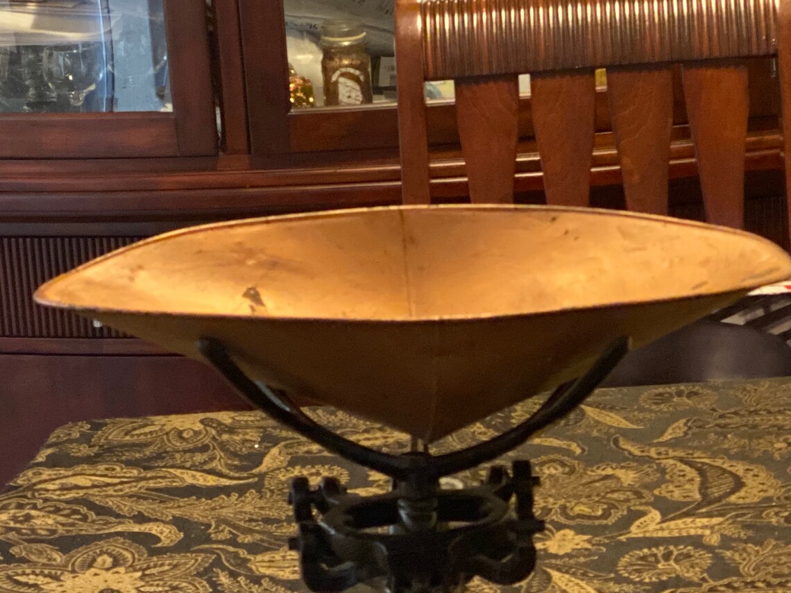 Rare Find Vintage Gurney Hamilton Cast Iron Platform Counter Scale and ...