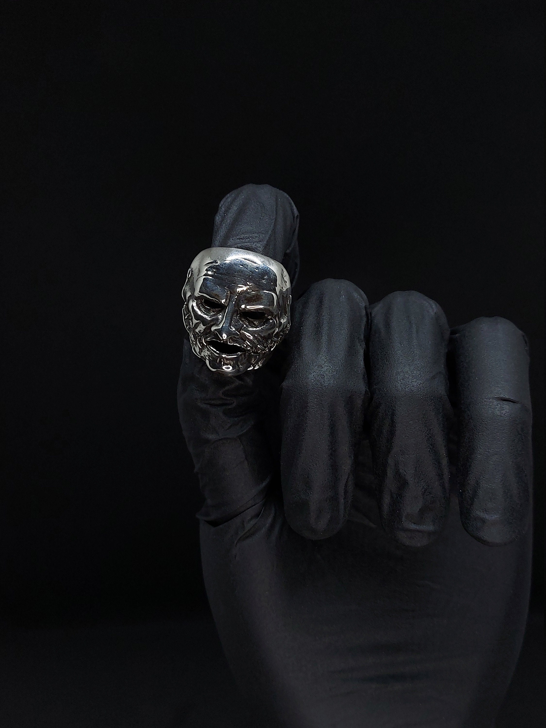 Mick Thomson Slipknot 925 SILVER STERLING Slipknot Ring | Etsy