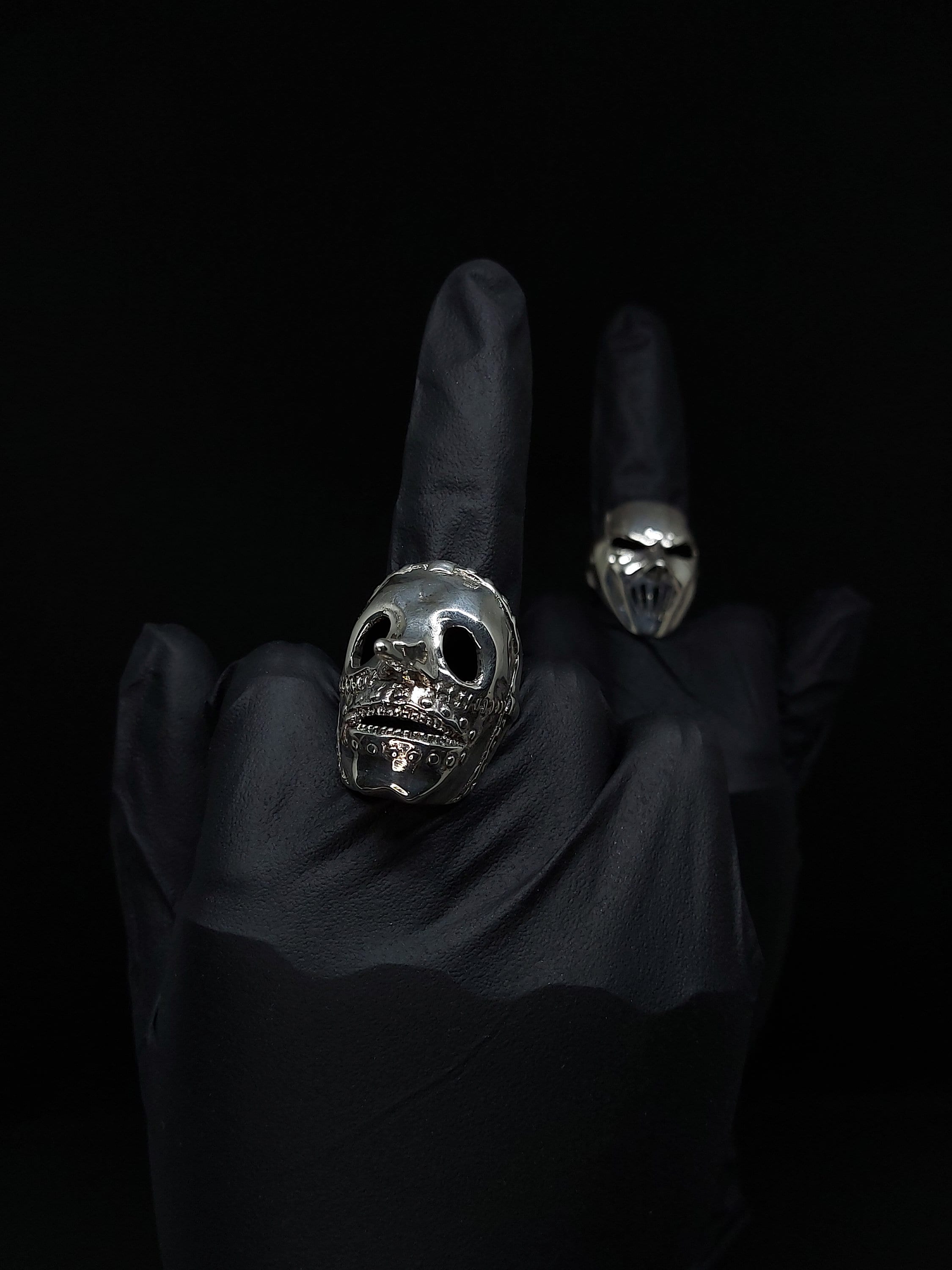 Mick Thomson Slipknot 925 SILVER STERLING Slipknot Ring | Etsy