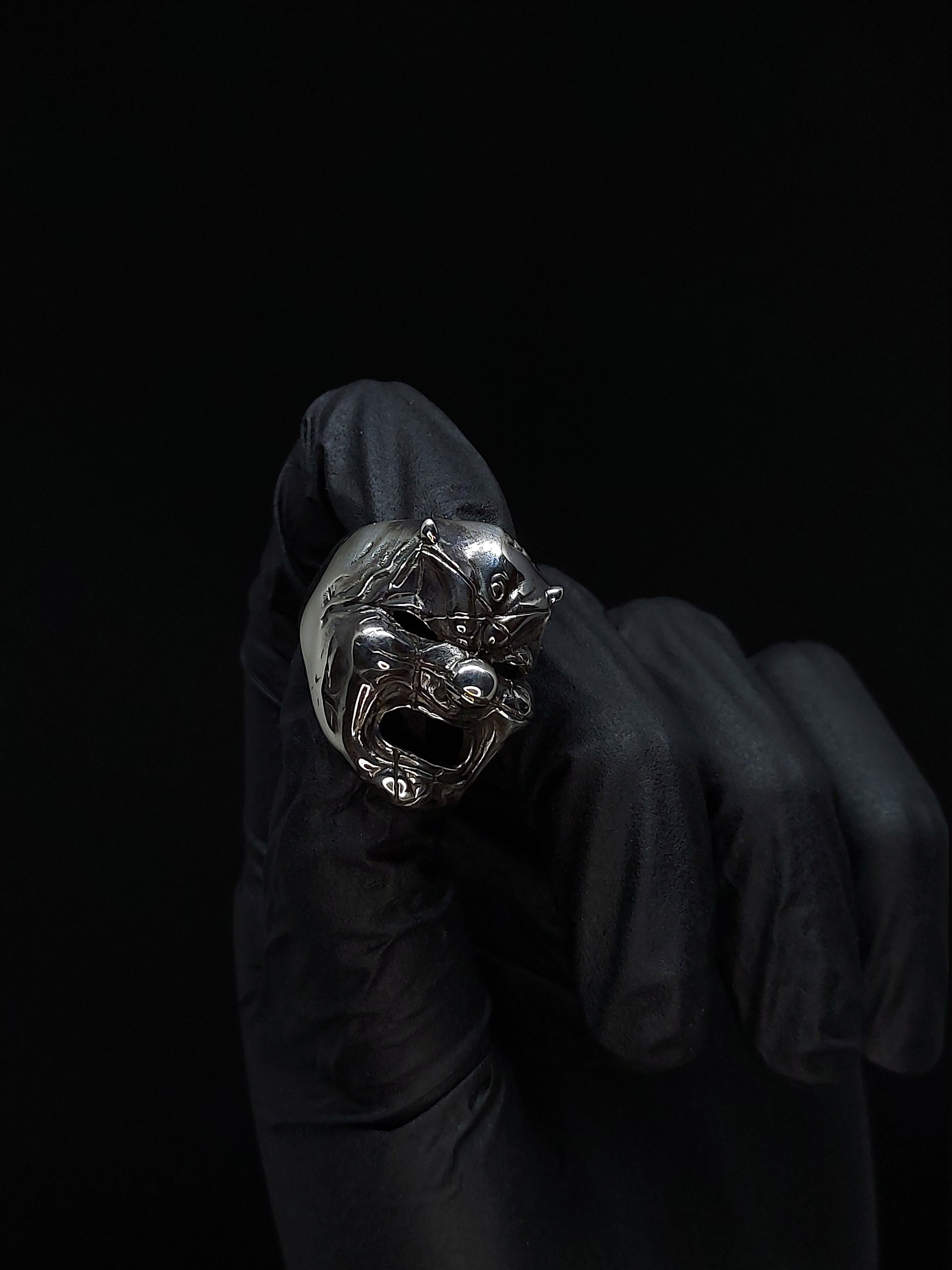 Mick Thomson Slipknot 925 SILVER STERLING Slipknot Ring | Etsy