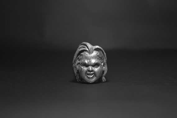 Chucky Horror Ring Halloween Ring IT Skullring Skull - Etsy