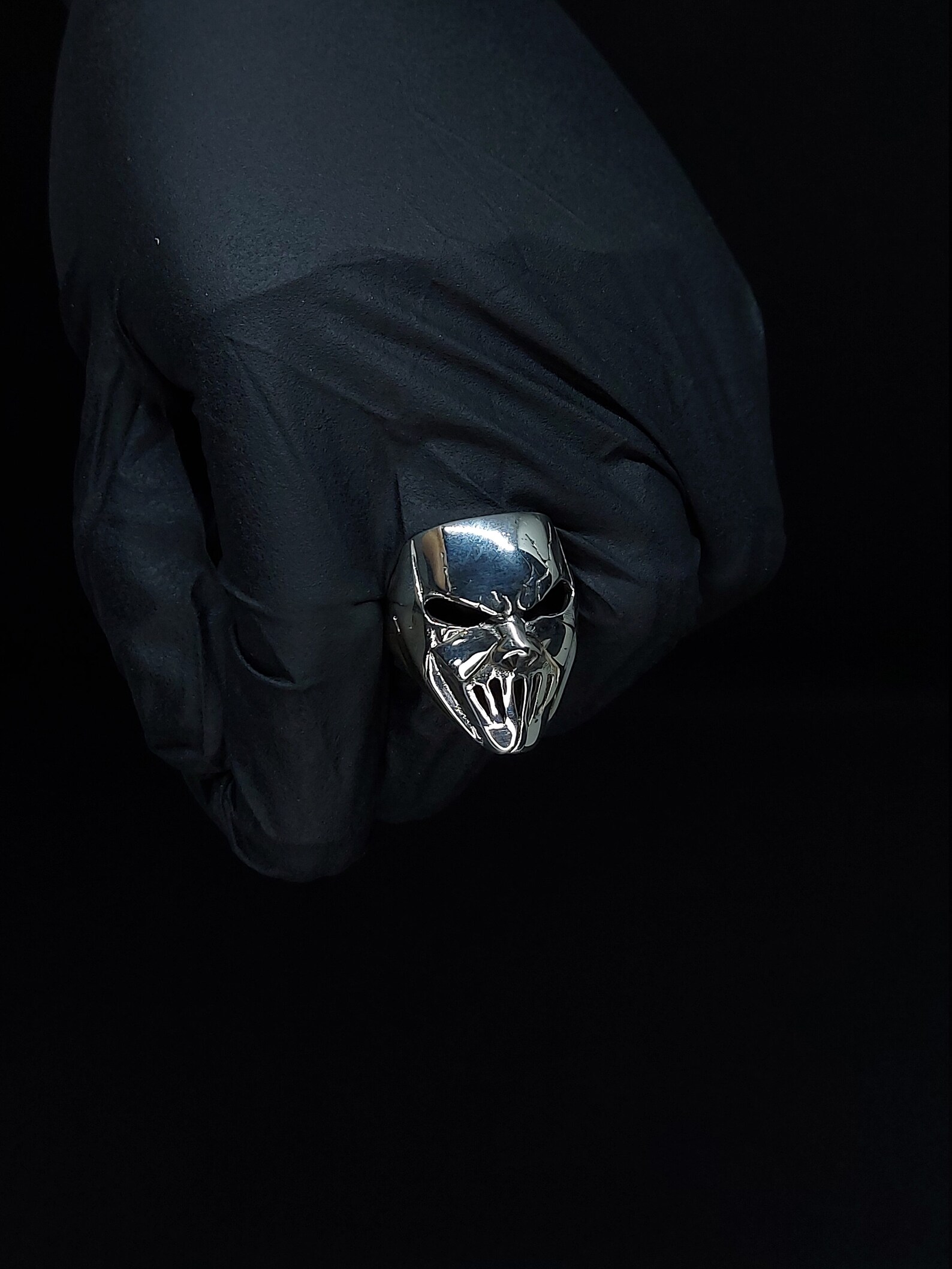 Mick Thomson Slipknot 925 SILVER STERLING Slipknot Ring | Etsy