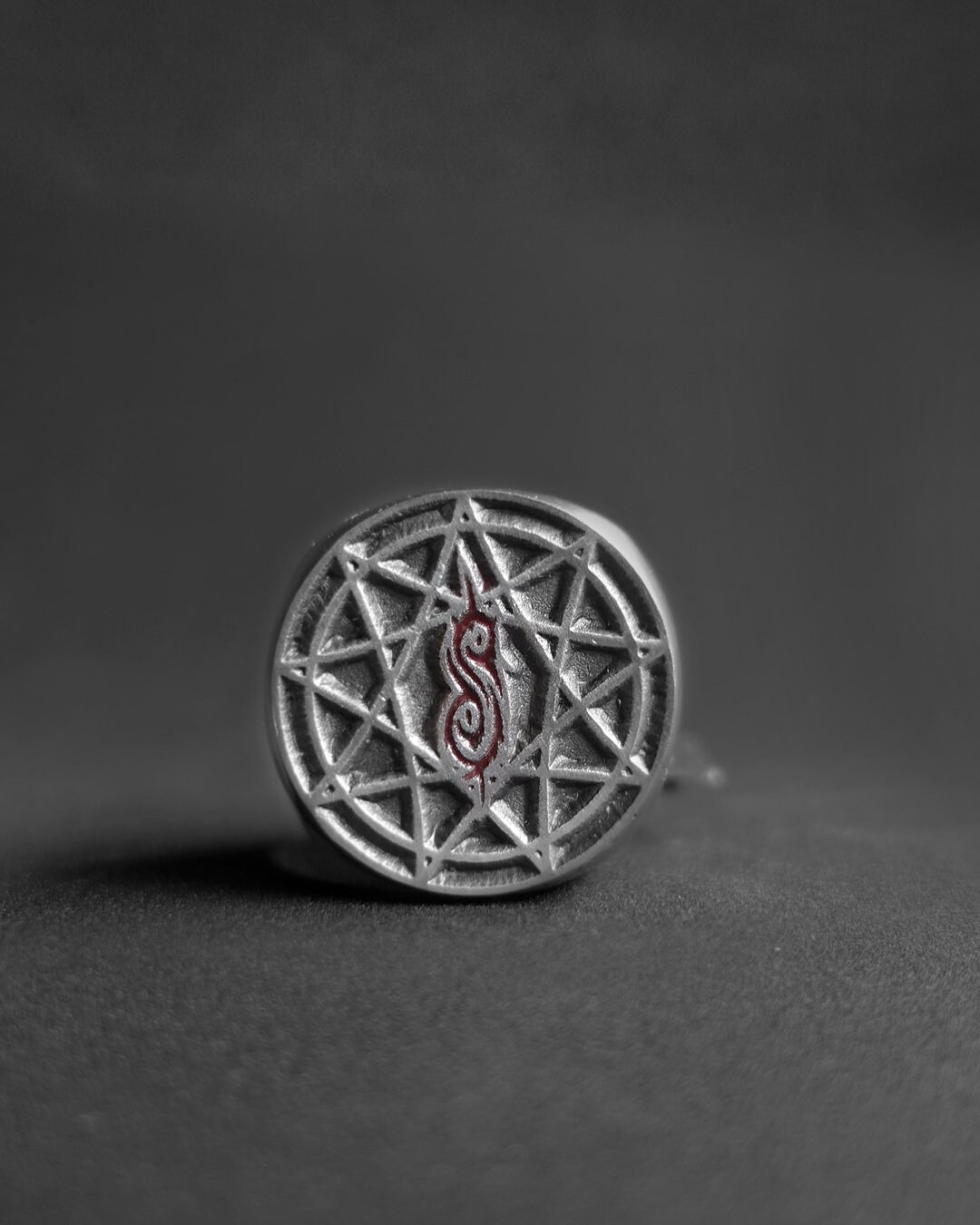 Slipknot Pentagram Ring , Mick Thomson , Rock, Death Metal, Shawn ...