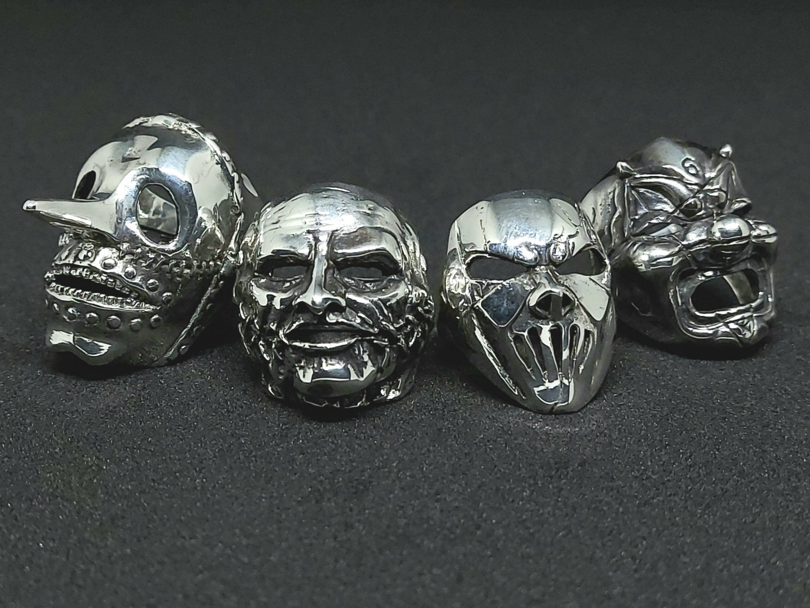 Mick Thomson Slipknot 925 SILVER STERLING Slipknot Ring | Etsy