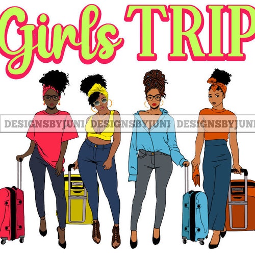 Ladies Getaway Vacation Trip Travel Adventure Best Friends - Etsy