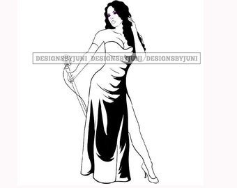 Female Musician Svg - Etsy