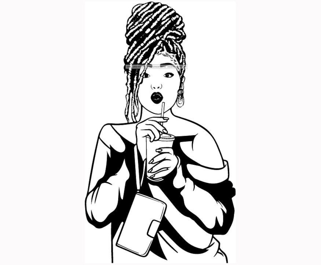 Sassy Black Woman Clipart