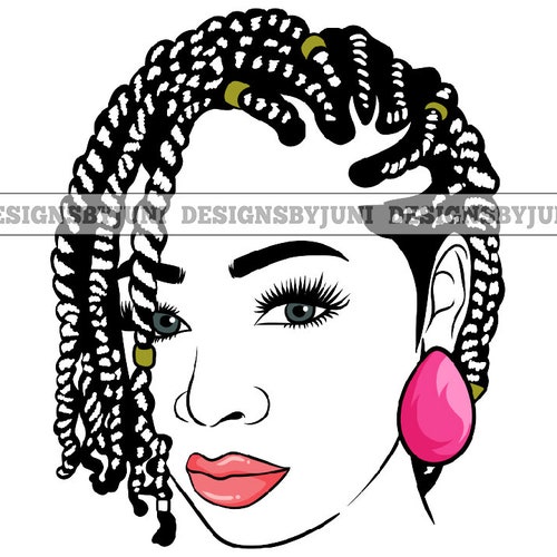 Woman Nubian Princess Queen Diva Straight Hair African - Etsy