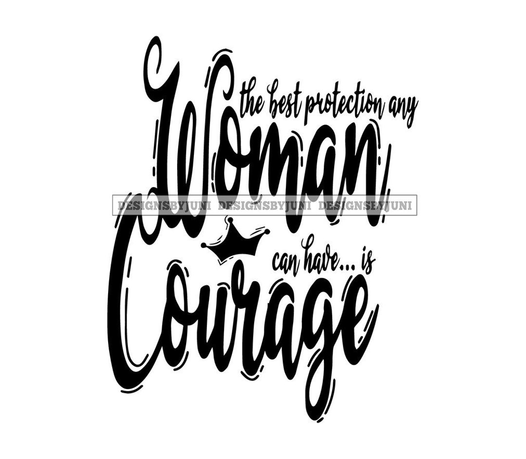 Showing Courage Clipart