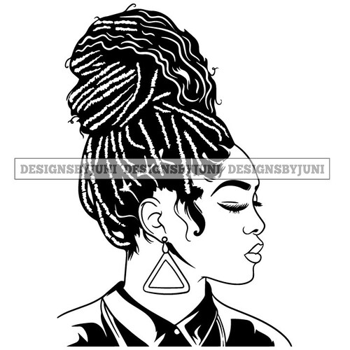 Black Women Praying Nubian Princess Queen Afro Hair African - Etsy
