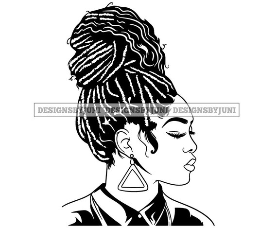 Art & Collectibles Afro Woman Nubian Princess Queen Hair Beautiful ...