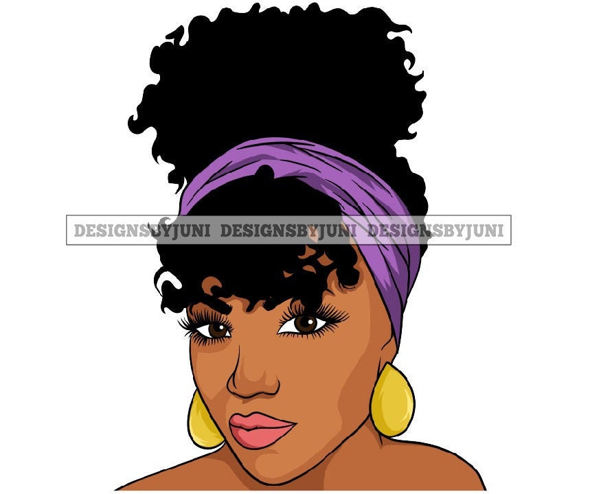 Art & Collectibles Afro Woman Nubian Princess Queen Hair Beautiful ...