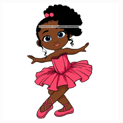 Ballerina Clipart Vector Ballerina Clipart African American - Etsy