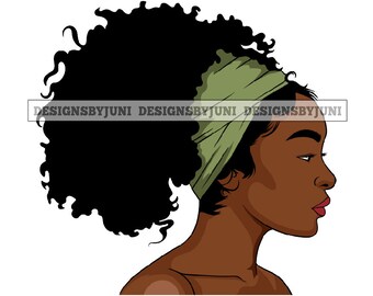 Afro Woman SVG Dreads Nubian Princess Queen Hair Beautiful - Etsy