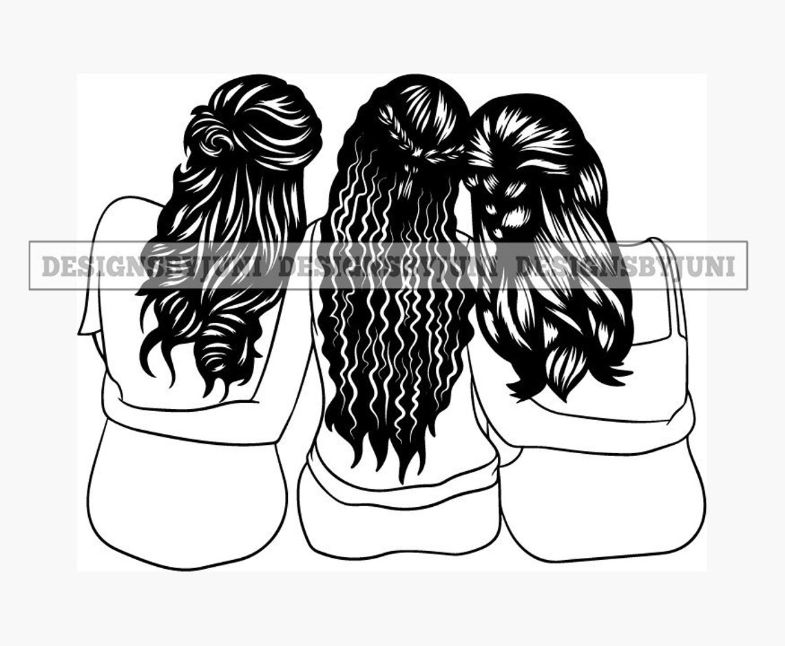 Best Friends Forever Women Sisters Queen Love Partner Party Etsy